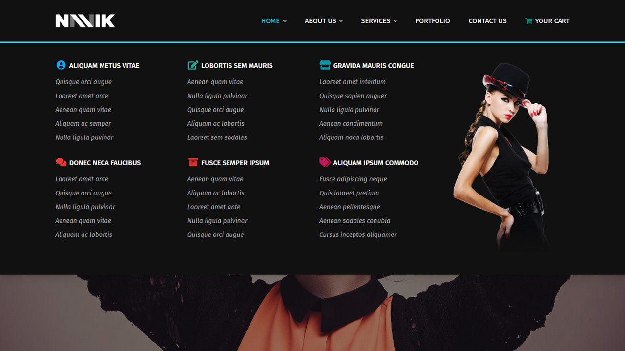 Navik - Responsive Header Navigation Menu by pophonic | CodeCanyon